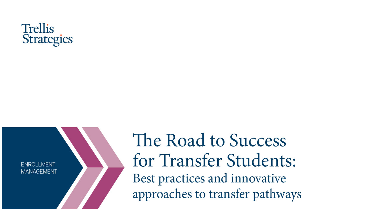 The Road to Success for Transfer Students: Best Practices and ...